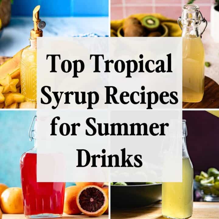 Passion Fruit Simple Syrup (Lilikoi Syrup for Drinks) - A Recipe For Fun