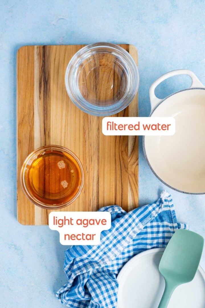 Agave Simple Syrup (Easy Agave Syrup for Drinks) - A Recipe For Fun