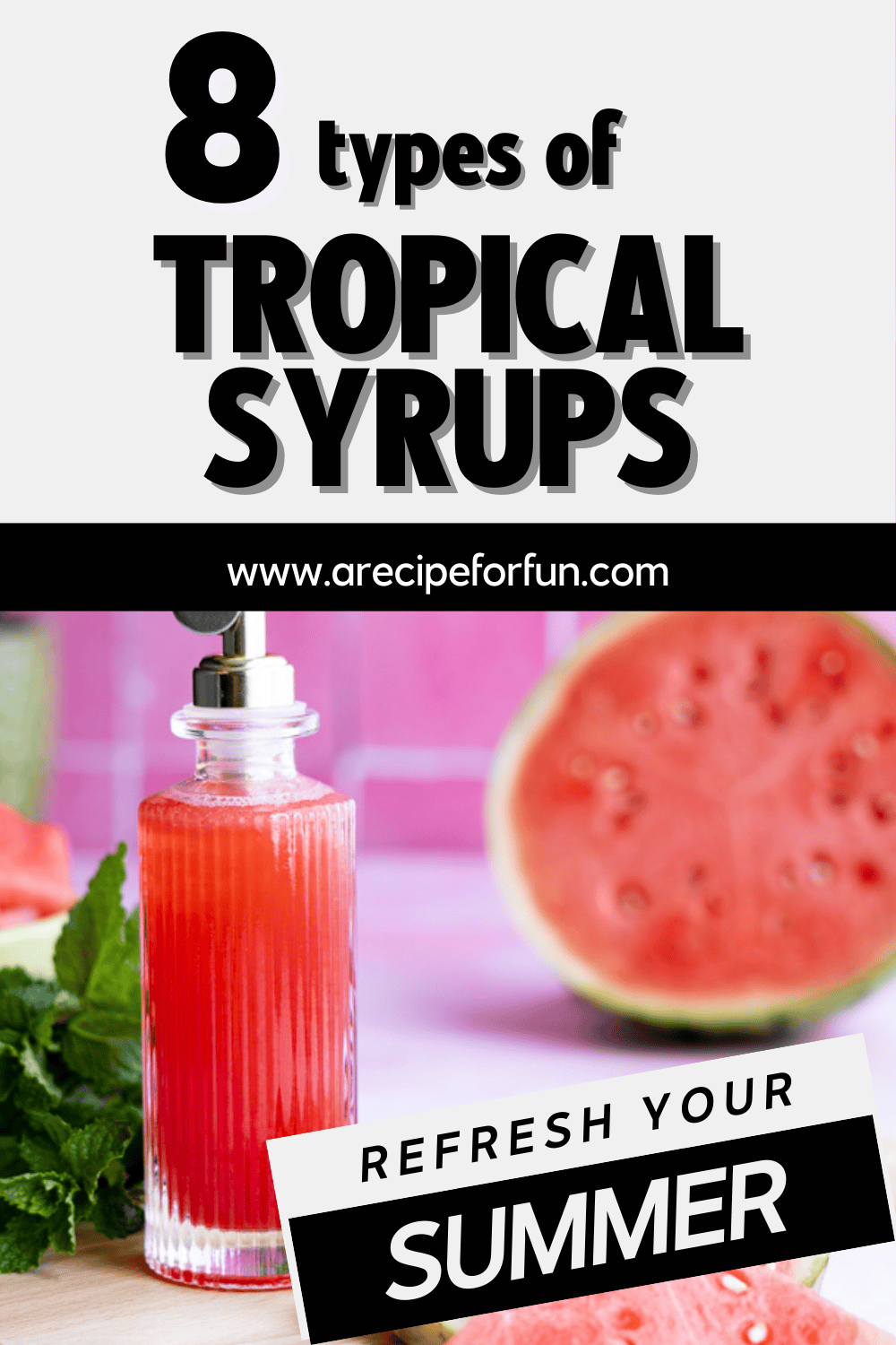 Top Tropical Syrup Recipes for Summer Drinks