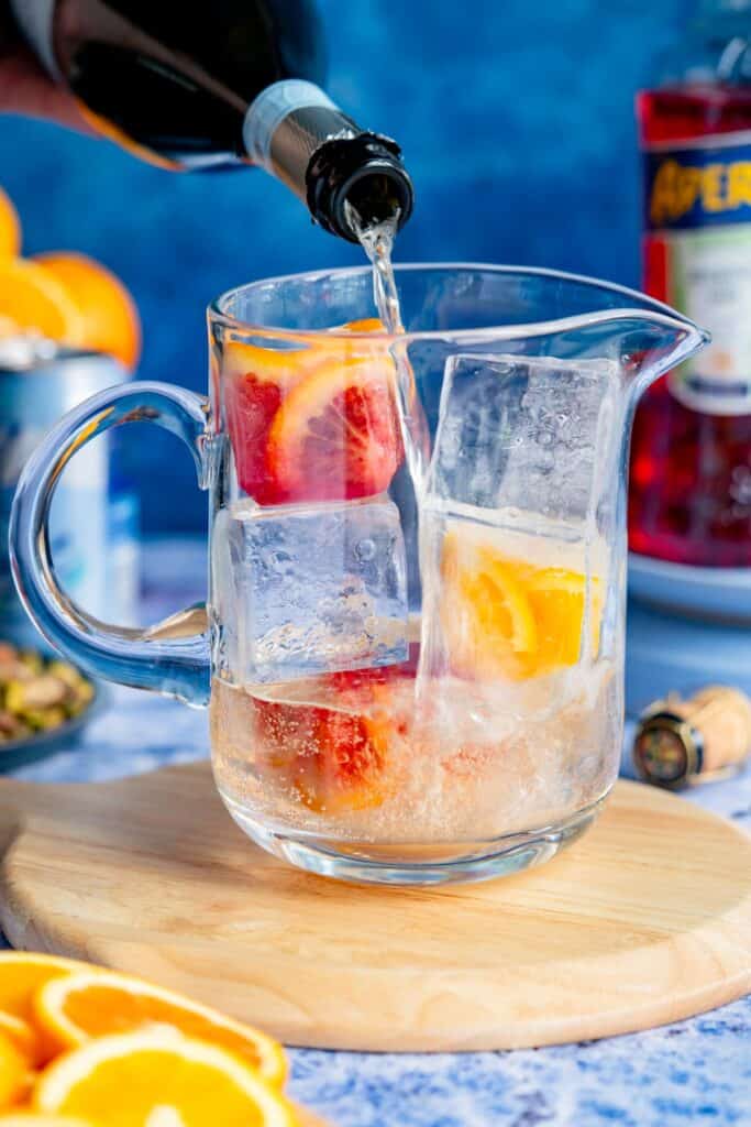 Big Batch Aperol Spritz (Pitcher Italian Cocktail) - A Recipe For Fun