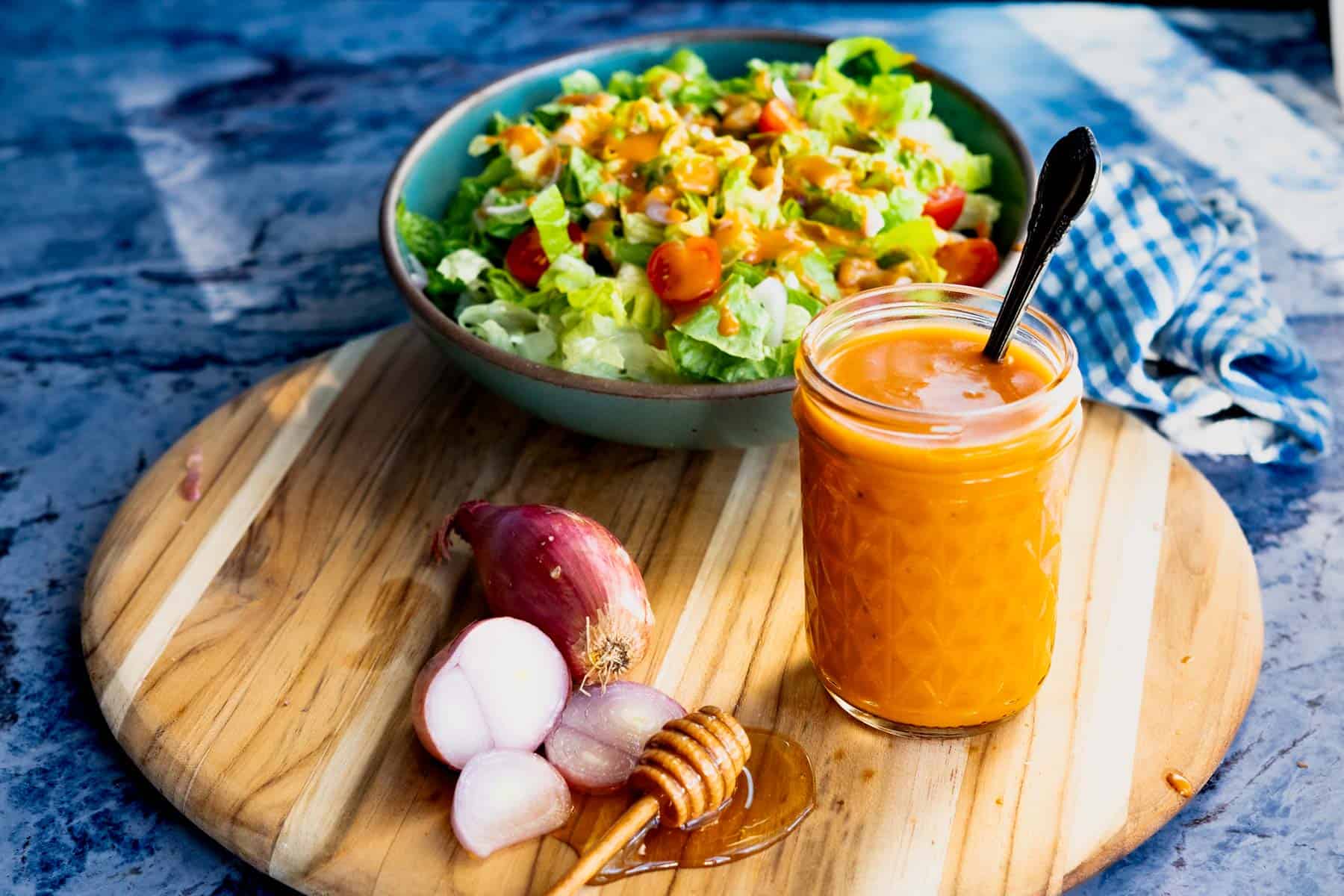 Honey French Dressing (Easy Shallot Salad Dressing) - A Recipe For Fun