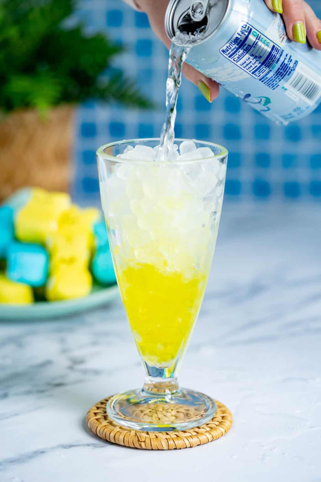 Homemade Peeps Soda Pop (with Peeps Simple Syrup) - A Recipe For Fun