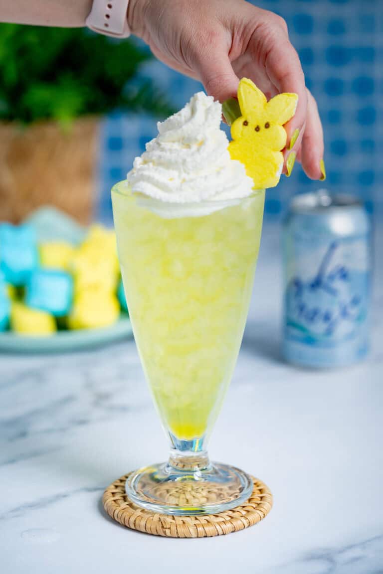 Homemade Peeps Soda Pop (with Peeps Simple Syrup) - A Recipe For Fun