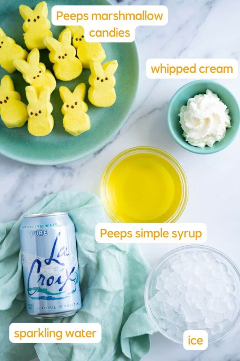 Homemade Peeps Soda Pop (with Peeps Simple Syrup) - A Recipe For Fun
