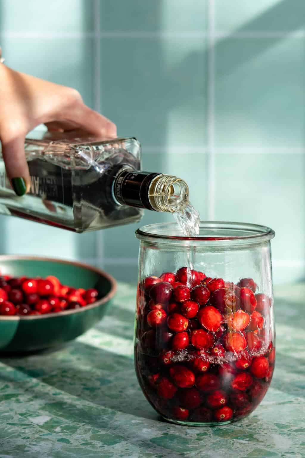 Homemade Cranberry Liqueur (How to Make a Cranberry Cordial)