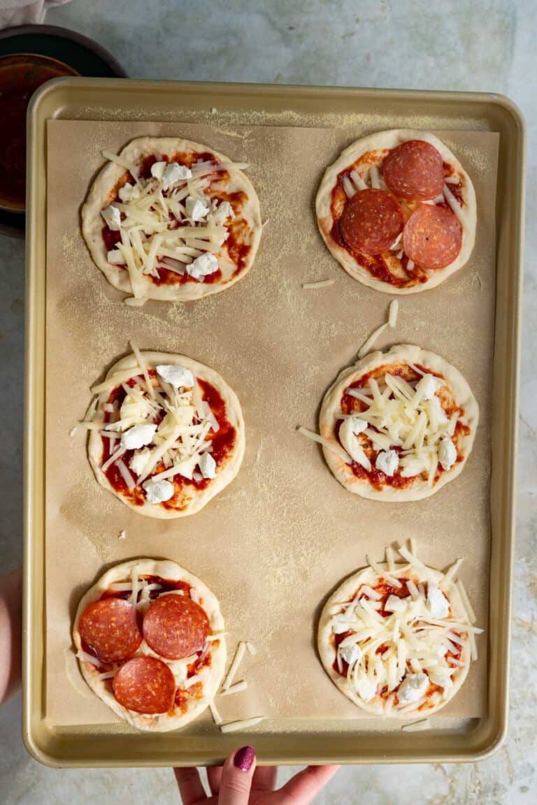 Mini Pizzetta (Italian Mini Pizza Recipe) - A Recipe For Fun