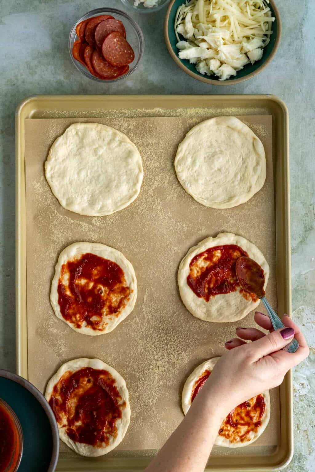 Mini Pizzetta (Italian Mini Pizza Recipe) - A Recipe For Fun