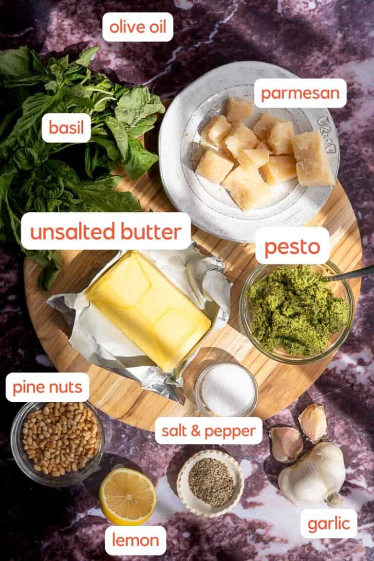 Pesto Butter (Basil Pesto Compound Butter)