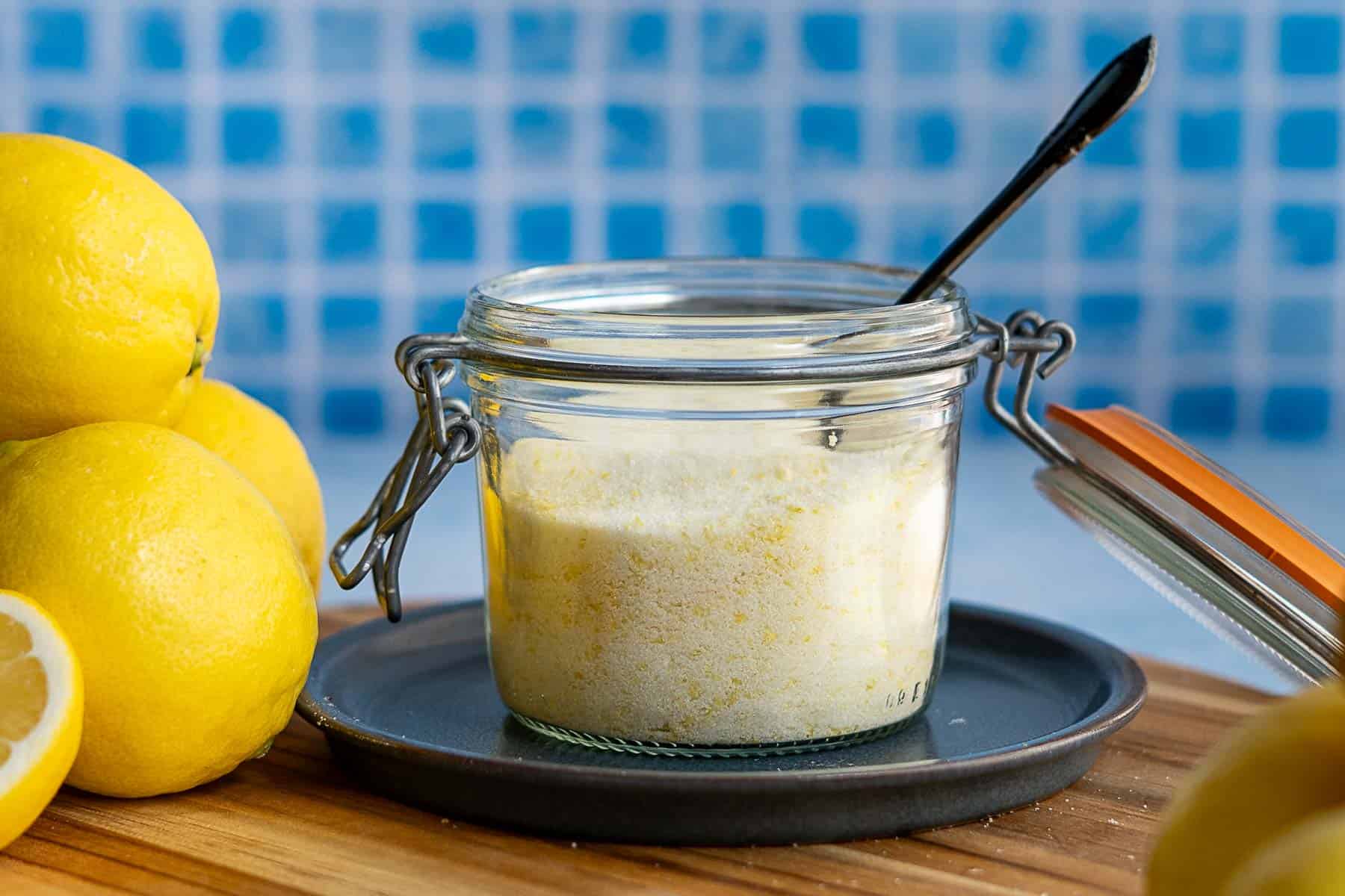 Lemon Sugar (Easy Citrus Sugar for Cooking and Baking) - A Recipe For Fun