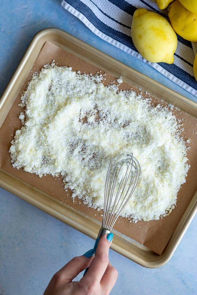 Lemon Sugar (Easy Citrus Sugar for Cooking and Baking) - A Recipe For Fun