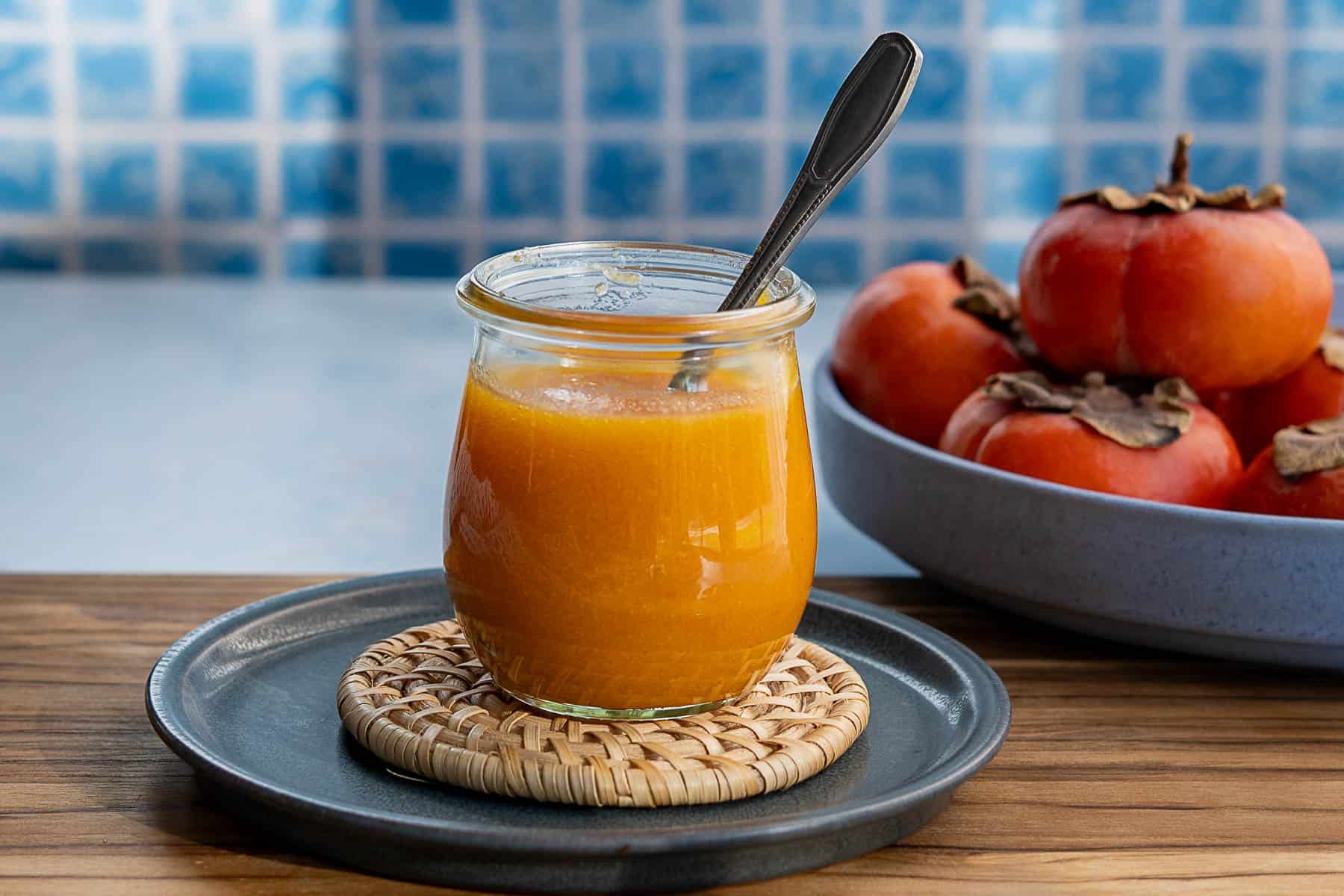 Homemade Persimmon Jam (No-Pectin Persimmon Preserves)