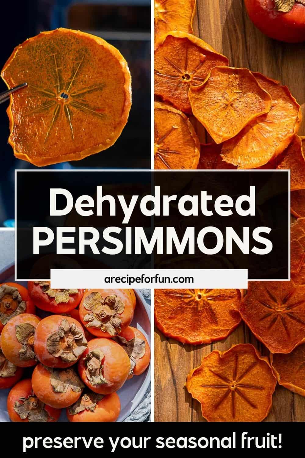 Dehydrated Persimmons (Dried Fuyu Persimmons)